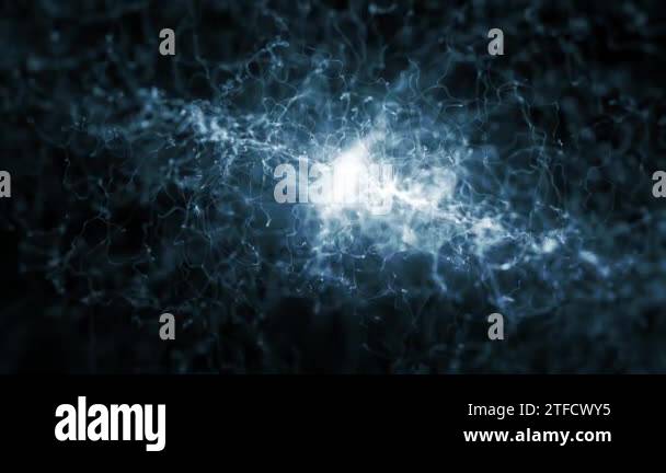 Abstract Neuron And Synapse Microscope Background Fx/ 4k animation of ...