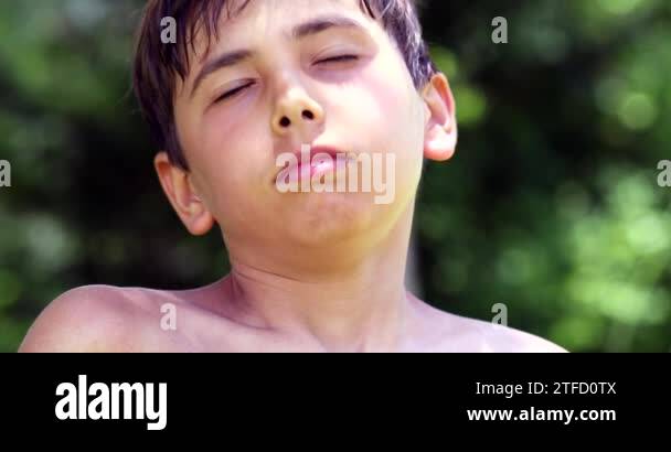 Kid outside breath Stock Videos & Footage - HD and 4K Video Clips - Alamy