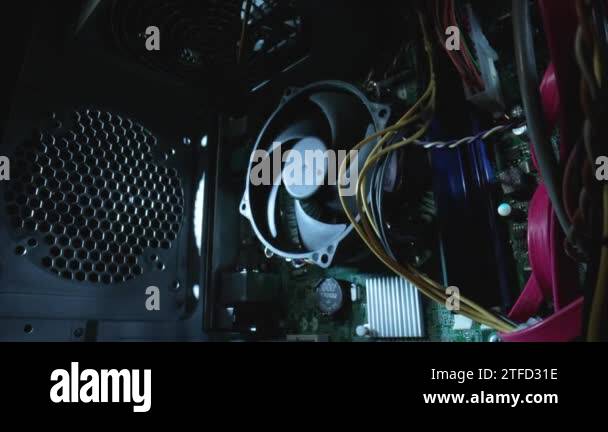 Close up pc wires Stock Videos & Footage - HD and 4K Video Clips - Alamy