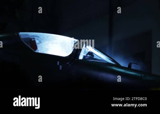 Military Fighter Jet Canopy and Cockpit, Fighter Jet in Hangar ...