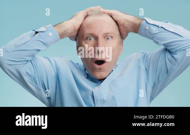 Mature gentleman looking shocked Stock Videos & Footage - HD and 4K ...