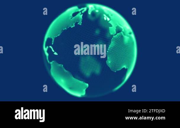 Earth rotating seamless loop 4k. Earth globe rotation animation ...