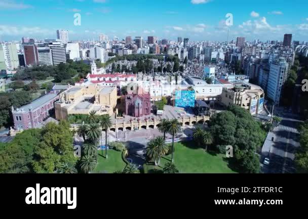 Cityscape of Buenos Aires Argentina. Panorama landscape of tourism ...