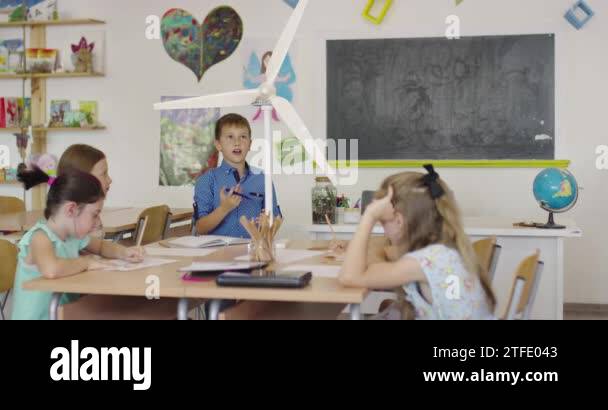 School classroom child talking group Stock Videos & Footage - HD and 4K ...