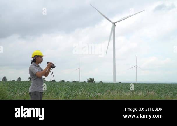 Wind turbine on nature reserve Stock Videos & Footage - HD and 4K Video ...