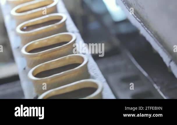Automated production of ice cream. Ice cream production. Ice Cream ...