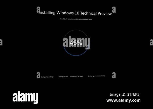 Updating Progress Bar Checking For Updates Looping Message Macro Shot Animation Background