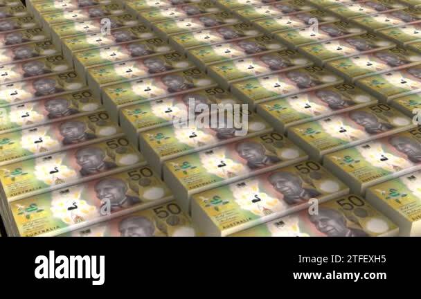 50 dollar note australian bundle Stock Videos & Footage - HD and 4K ...