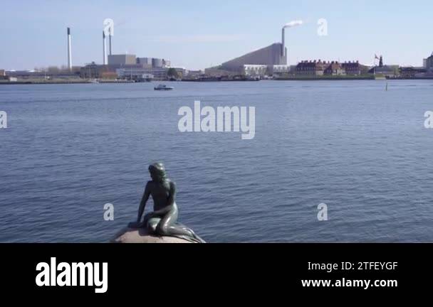Little mermaid landmark copenhagen denmark Stock Videos & Footage - HD ...
