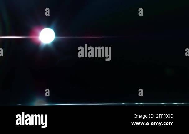 Optical lens flare effect, 4K resolution, Very high quality and ...