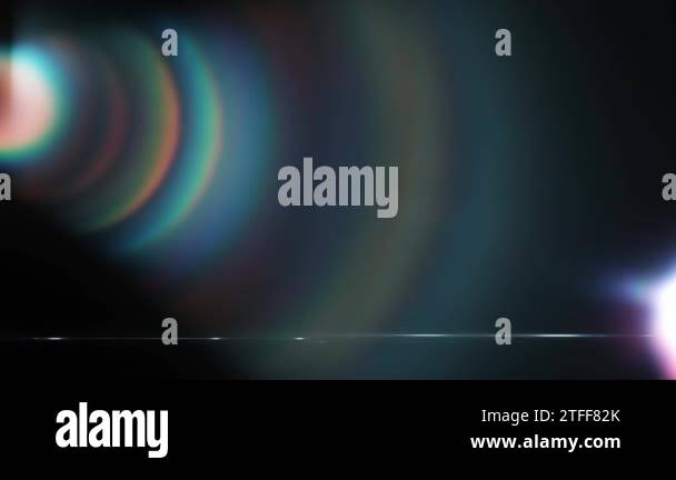 Optical lens flare effect, 4K resolution, Very high quality and ...