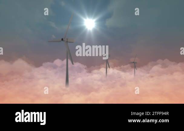 4k Ecology energy solution. Power to gas concept. Hydrogen energy ...