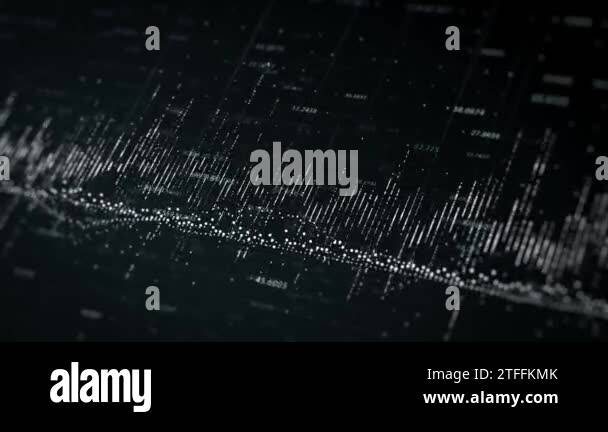 Business And Infographics Stats Market Data Background/ 4k animation of ...