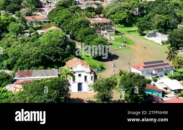 Cityscape of archipelago of Fernando de Noronha at brazilian atlantic ...