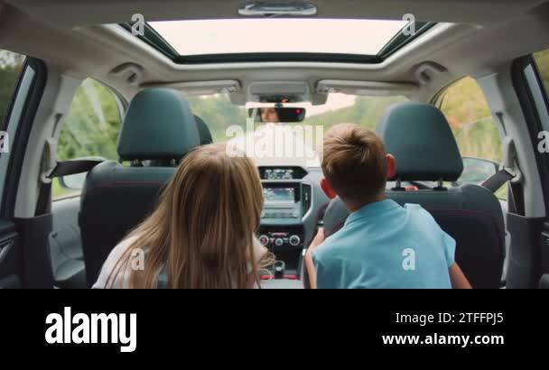 Car girl back seat rear view Stock Videos & Footage - HD and 4K Video ...