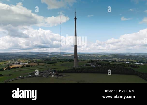 Emley Moor transmitting station, is a telecommunications and ...