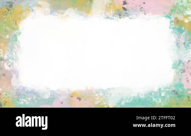Abstract painting frame loop animation Stock Videos & Footage - HD and ...