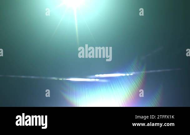 Optical lens flare effect, 4K resolution, Very high quality and ...