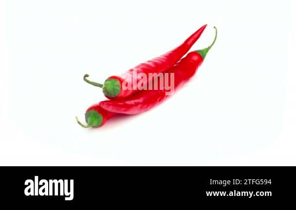 Red chilli isolated on Stock Videos & Footage - HD and 4K Video Clips ...