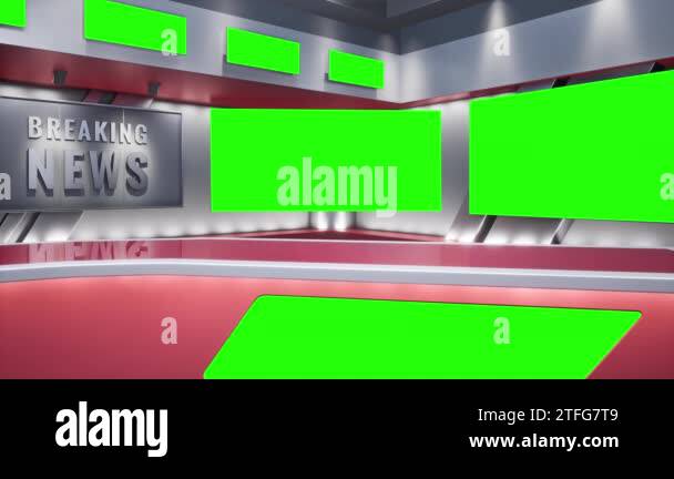 Tv Studio. Studio. News studio. Newsroom Background for News Broadcasts ...