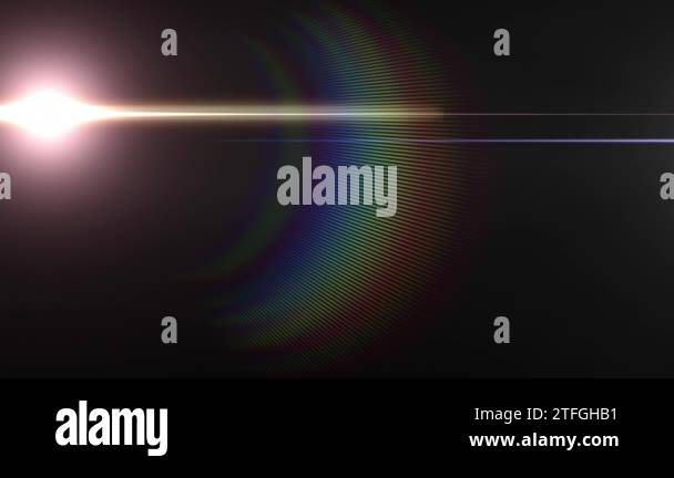 Optical lens flare effect, 4K resolution, Very high quality and ...