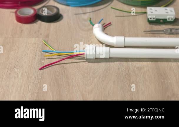 Wire conduit Stock Videos & Footage - HD and 4K Video Clips - Alamy