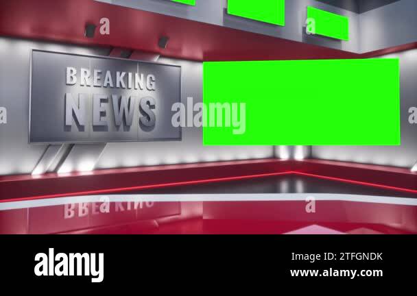 Tv Studio. Studio. News studio. Newsroom Background for News Broadcasts ...