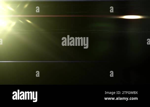 Optical lens flare effect, 4K resolution, Very high quality and ...