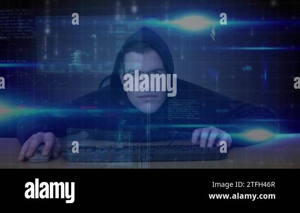 Male computer hacker Stock Videos & Footage - HD and 4K Video Clips - Alamy