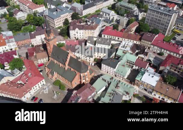 Catholic Cathedral (Bazylika Katedralna Narodzenia) and historic City Hall and Museum (Muzeum ...