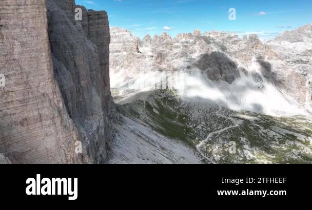The Dolomites mountain range in Italy that is part of the Southern ...