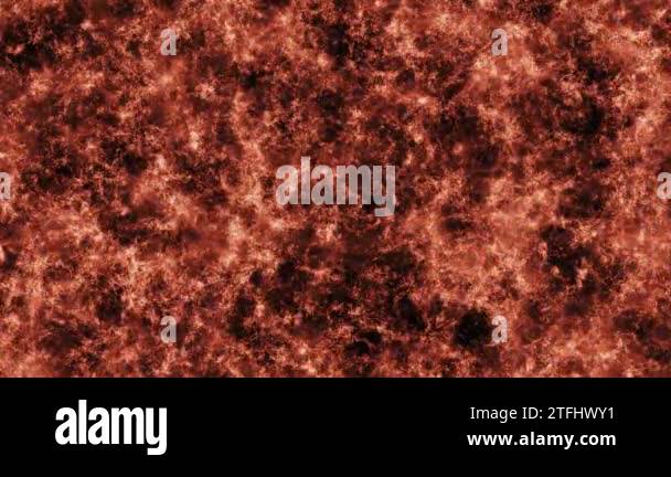 Red Orange lava fire flowing 4K background. Hot fire texture. Animation ...