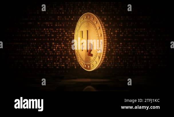 Hydrogen, H2, renewable green energy and zero emission fuel gold coin ...