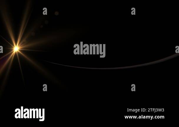 Sparkle Lens Flare Stock Video Footage - Alamy
