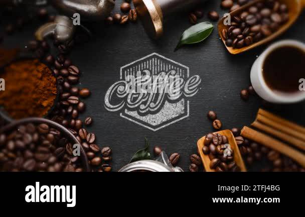 Inscription coffee Stock Videos & Footage - HD and 4K Video Clips - Alamy