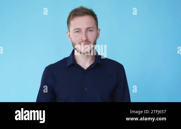 hey you gesture choice approval man pointing gif Stock Video Footage ...