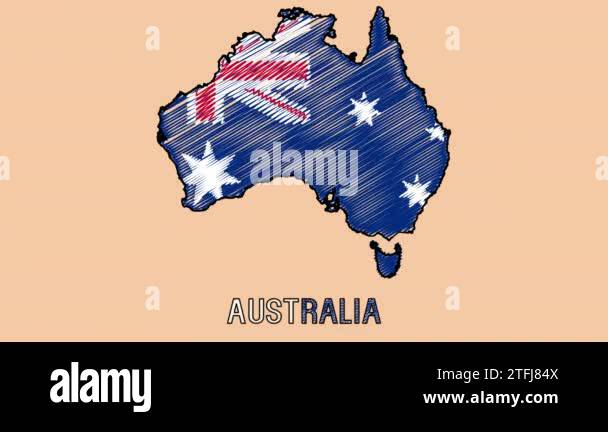 Australia map cartoon Stock Videos & Footage - HD and 4K Video Clips ...