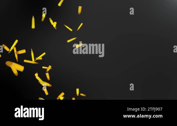 Flight of bullet on green screen Bullets falling Down with Luma Matte ...