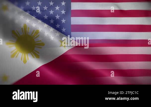 Philippines usa flag Stock Videos & Footage - HD and 4K Video Clips - Alamy