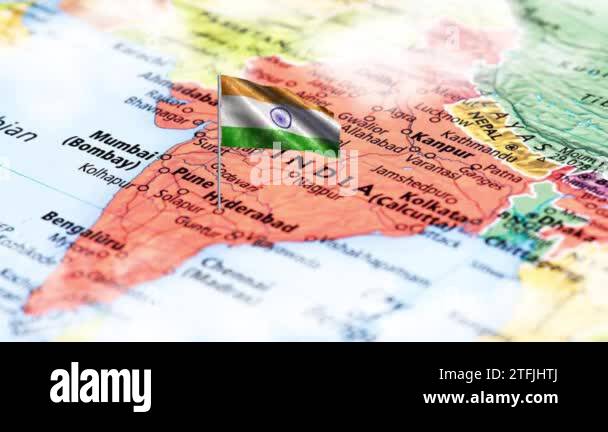 India relief map border Stock Videos & Footage - HD and 4K Video Clips ...