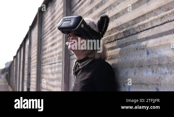 Slow motion 4k ultra hd no makeup young woman laughing posing outdoor ...