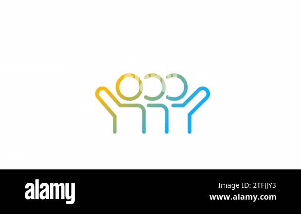 Animated best workers gradient icon. Retaining top talent. High ...