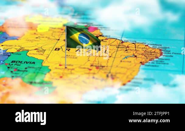 Brazil relief map Stock Videos & Footage - HD and 4K Video Clips - Alamy