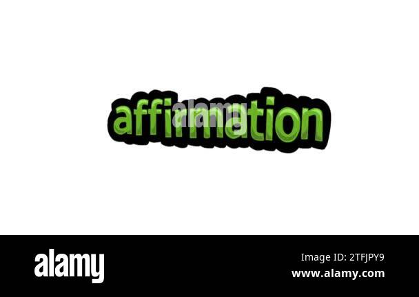 Positive affirmation vector Stock Videos & Footage - HD and 4K Video ...