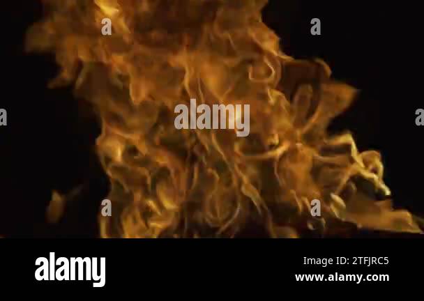 Devil flame, hell concept. Fire flames, red and yellow, thermal energy ...