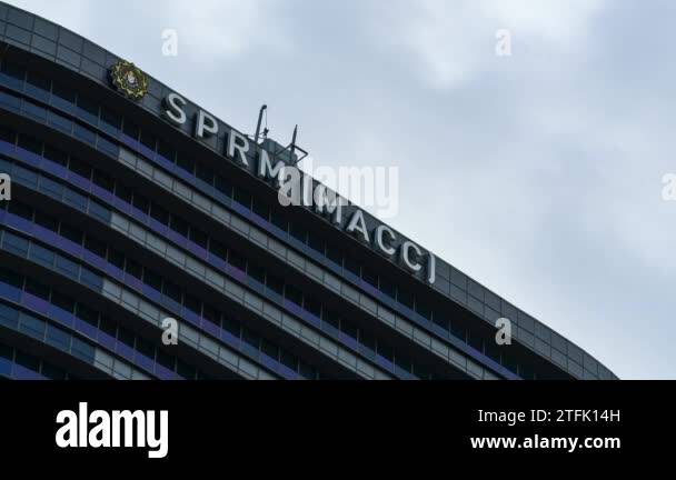 PUTRAJAYA, MALAYSIA - Sept 18, 2022: Timelapse footage of Malaysian ...