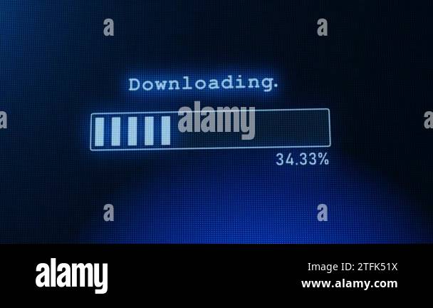 4k Transfer Loading bar downloading barloading screen pixelated ...