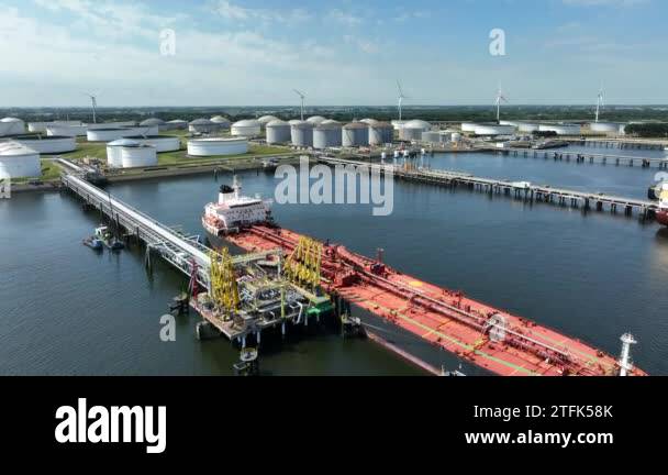 Oil tanker ship unloading cargo Stock Videos & Footage - HD and 4K ...