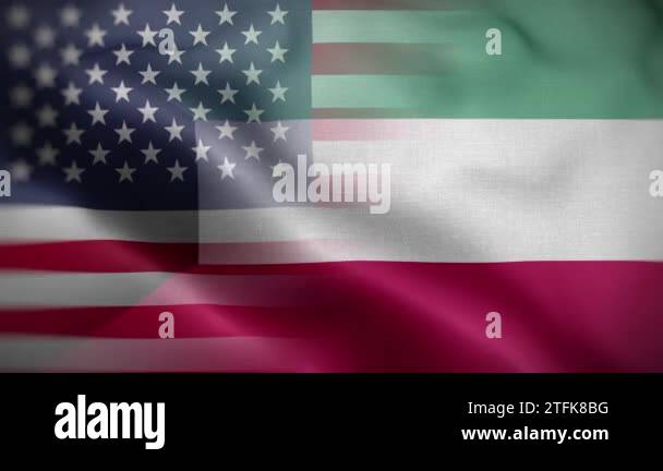 Usa and kuwait flag Stock Videos & Footage - HD and 4K Video Clips - Alamy