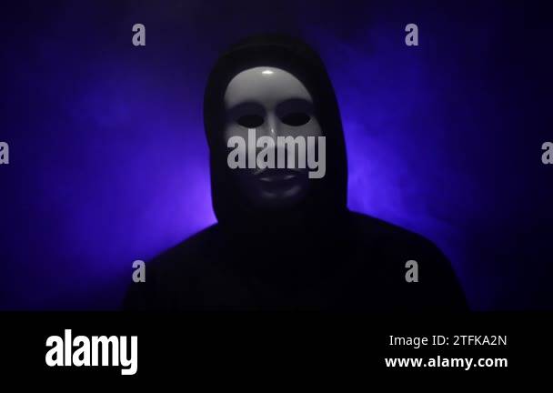 Mask man blue background Stock Videos & Footage - HD and 4K Video Clips ...